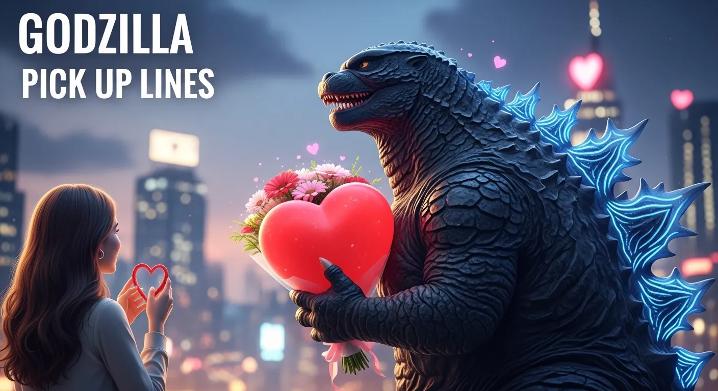 515+ Godzilla Pick Up Lines Funny and Flirty ( Update 2026)