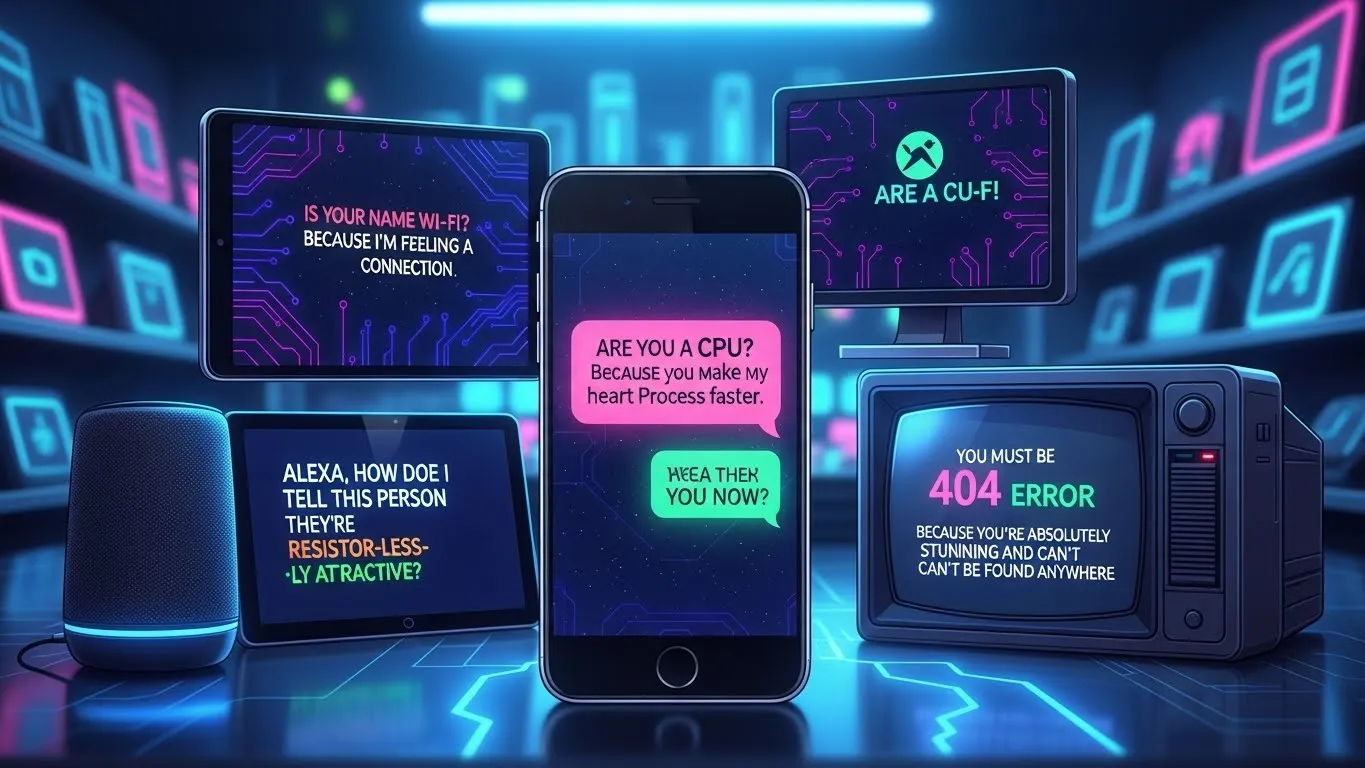 171+ Best Electronics Pick Up Lines (Cute & Clever) for 2026