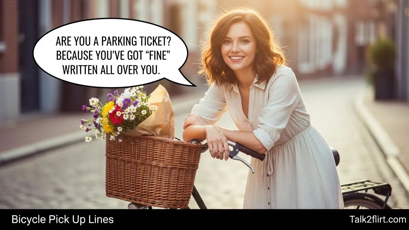 101+ Best Bicycle Pick Up Lines (Funny , Flirty & Cute) for 2026