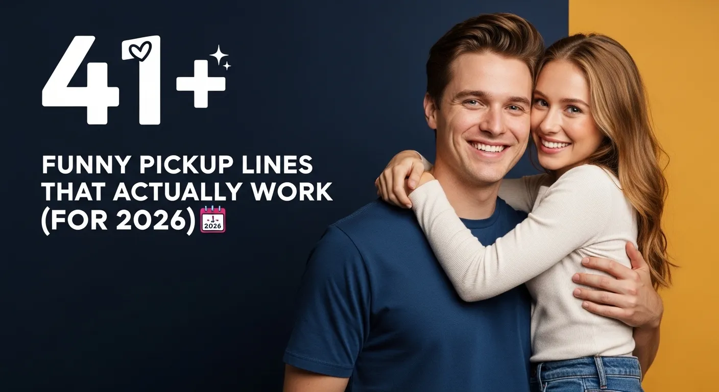 41+ Funny Pickup Lines That Actually Work (For 2026)