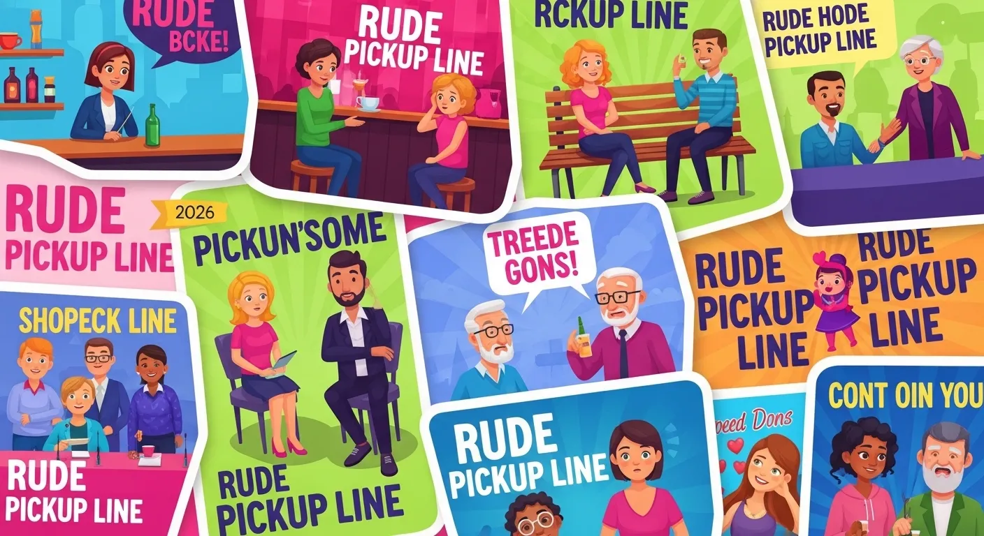 55+ Rude Pickup Lines Funny, Naughty & Bold Flirting Humor (For 2026)
